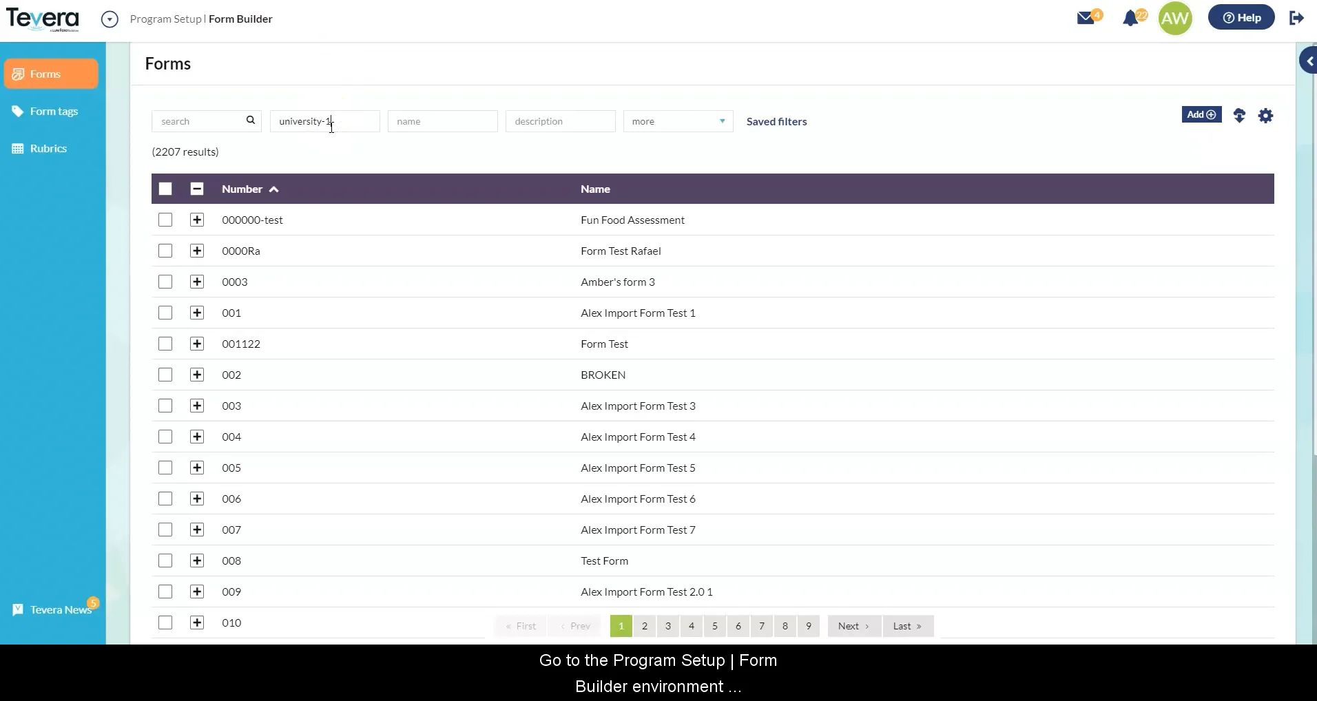 Editing Published Forms on Vimeo