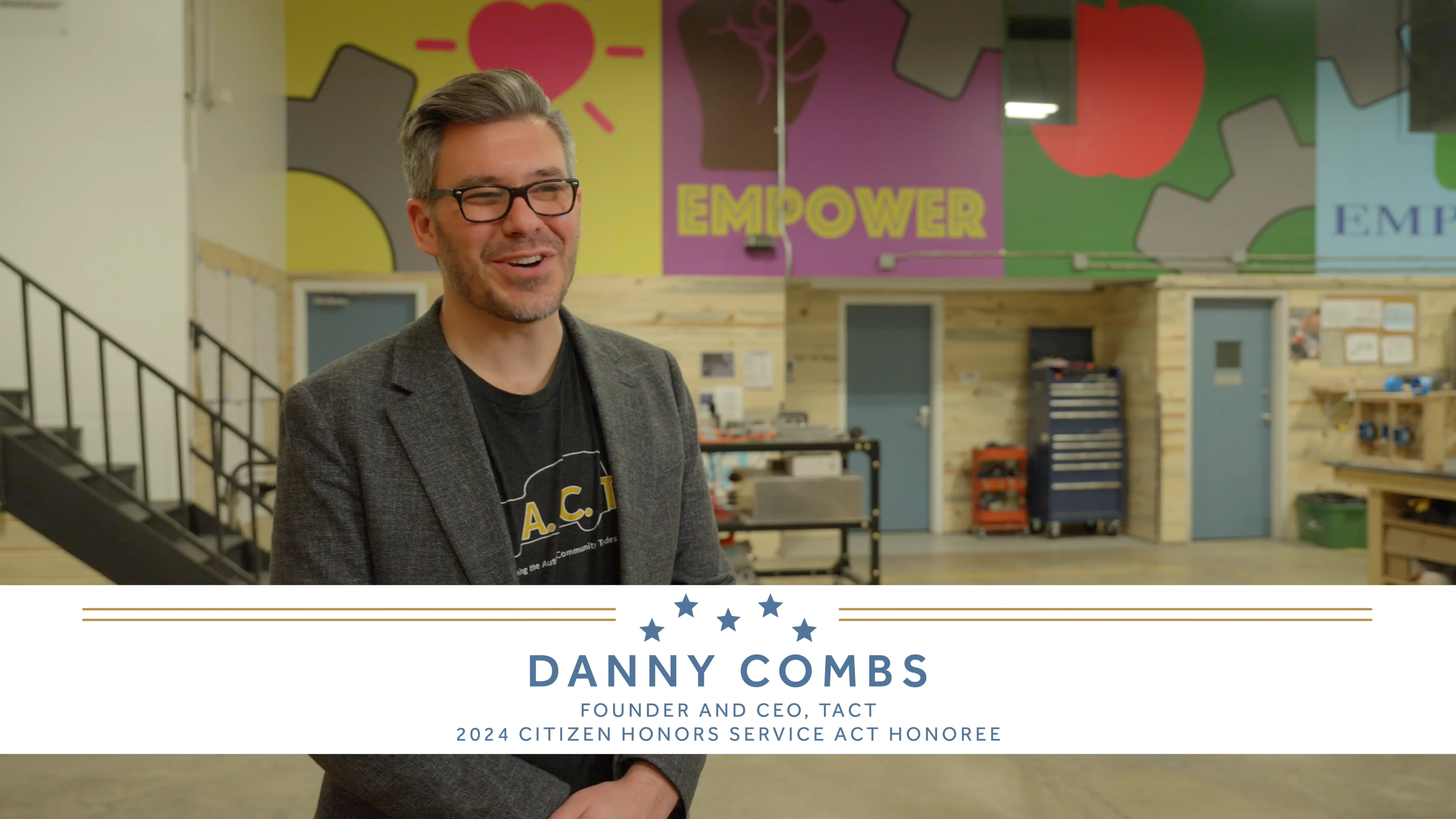 Citizen Honors - Danny Combs, 2024 Service Act Honoree on Vimeo