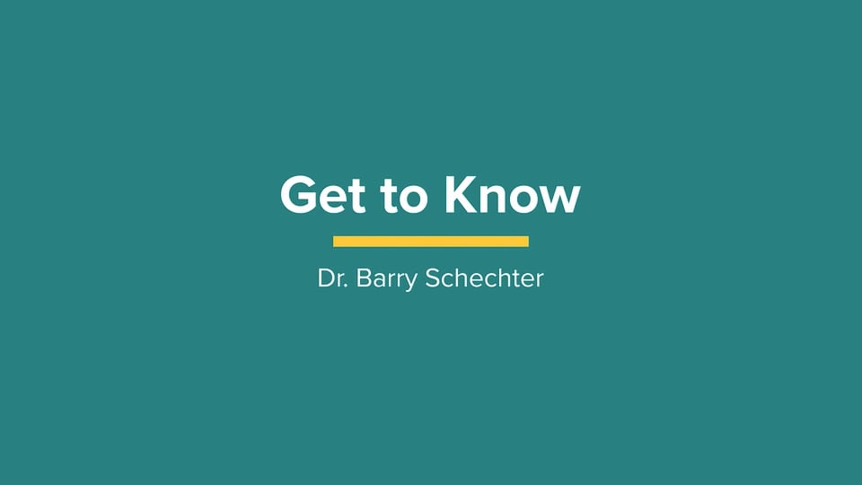 FEMI - Meet Dr. Barry Schechter