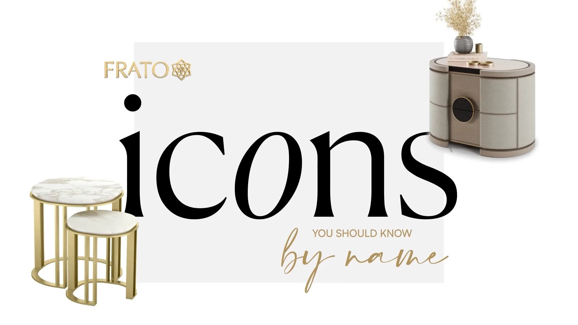 ICONS YOU SHOULD KNOW BY NAME