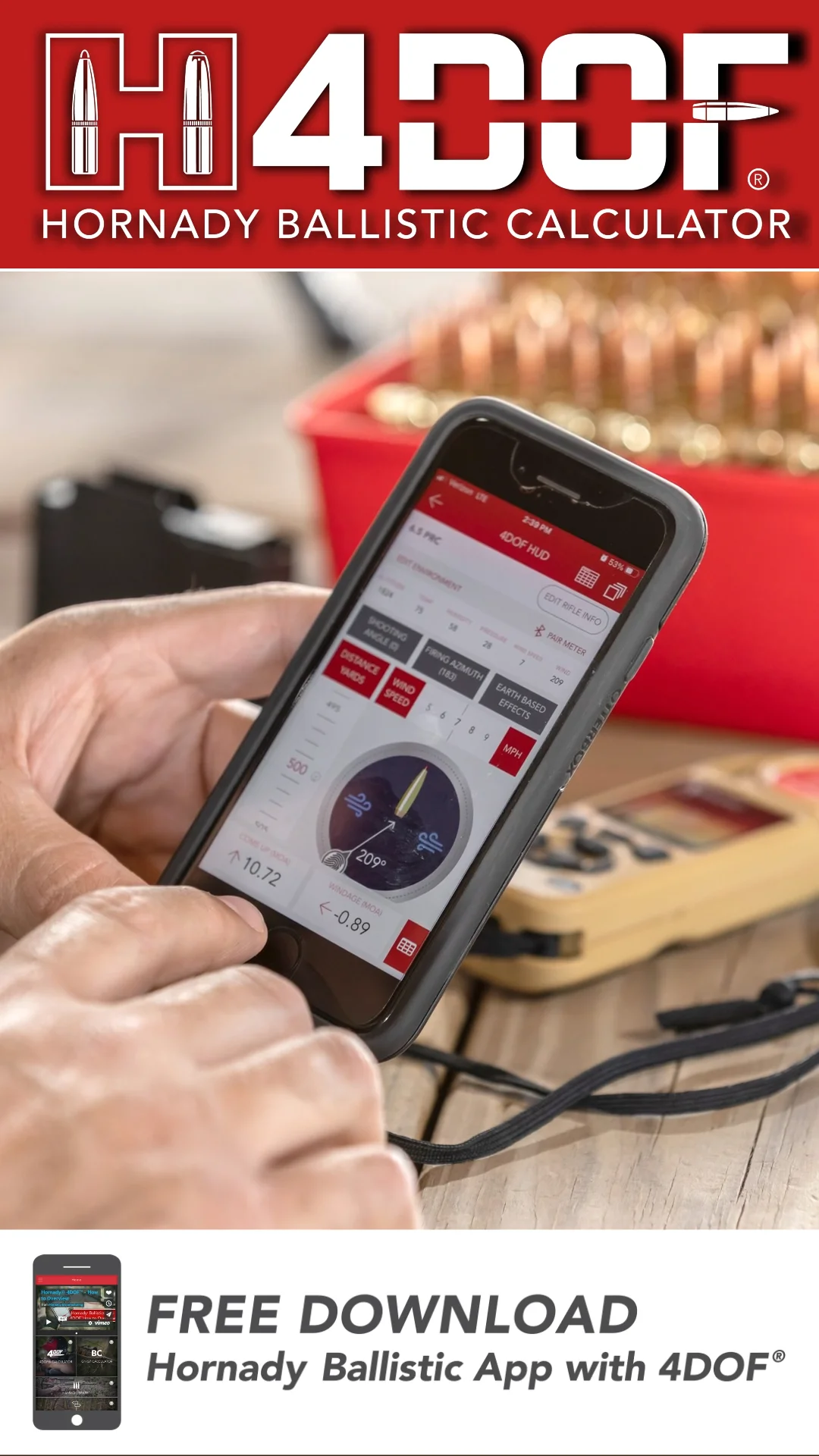 Hornady 4DOF Bullet Profile Updates on Vimeo