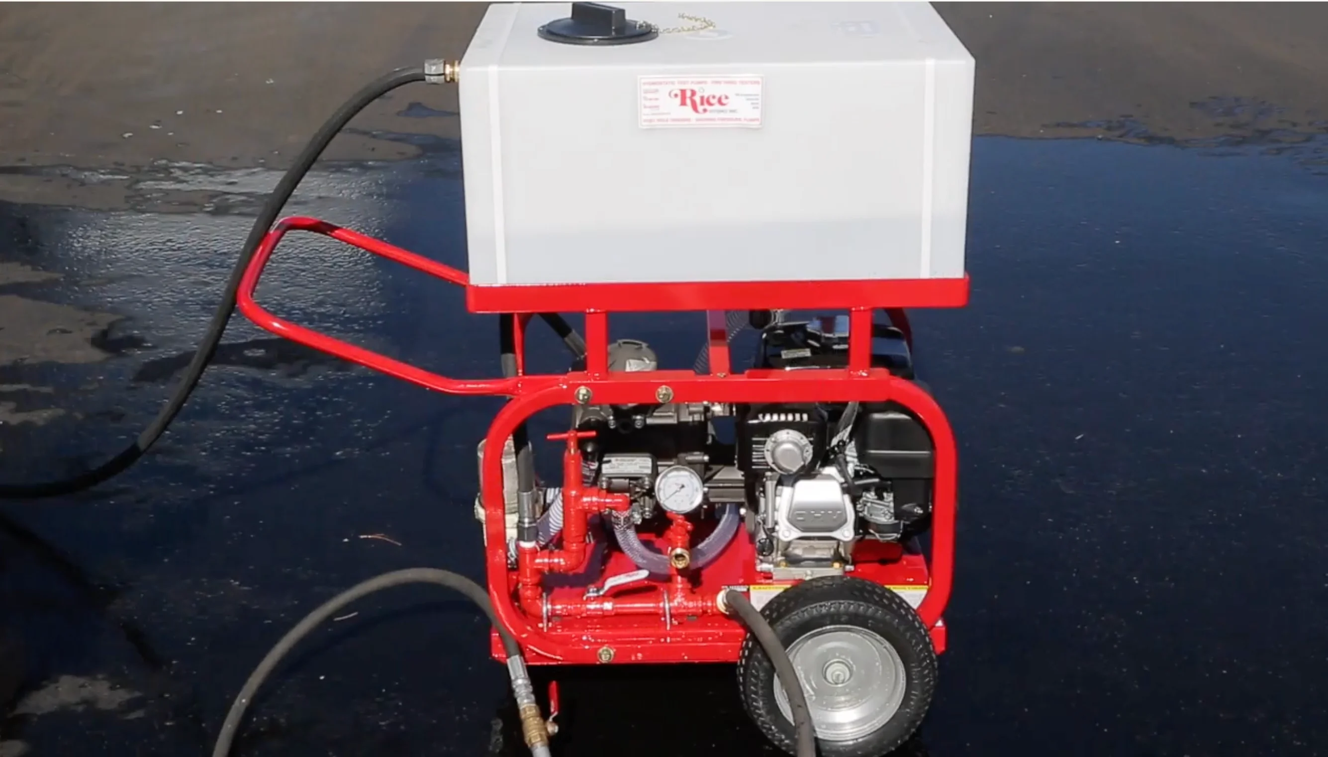 How to Self Test DPH-3B Hydrostatic Test Pump