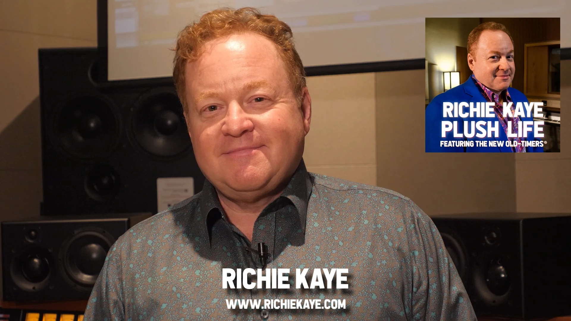 Richie Kaye Interview at Wire Road Studios in Houston, Texas, for Plush ...
