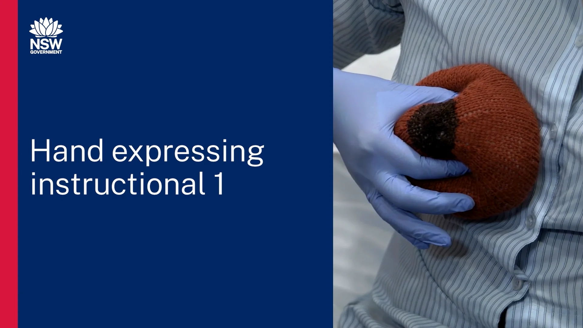 Hand expressing - Instructional 1