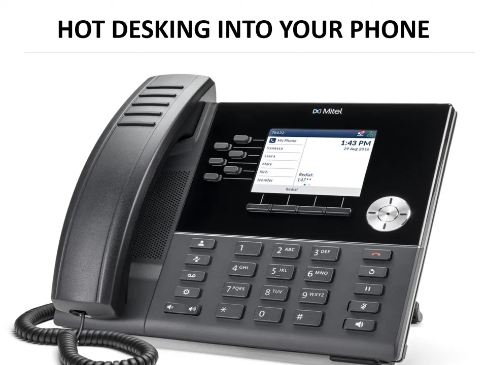 Mitel 6900 How to hotdesk to a handset on Vimeo