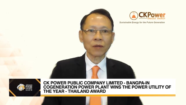 Asian Power Awards 2023 Winner: CK Power Public Company Limited - Bangpa-in Cogeneration Power Plant
