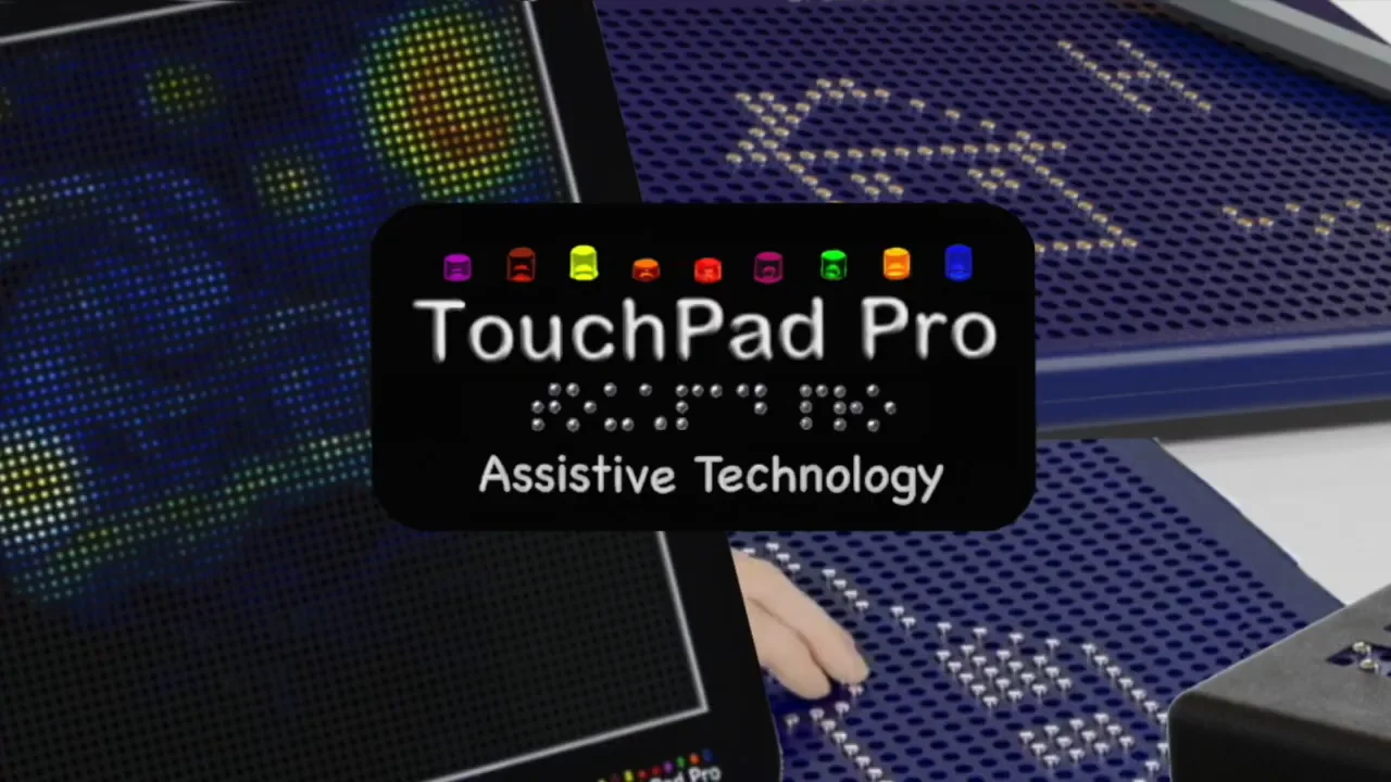 The TouchPad Pro Tactile Display - The true 'iPad for the Blind.' on Vimeo