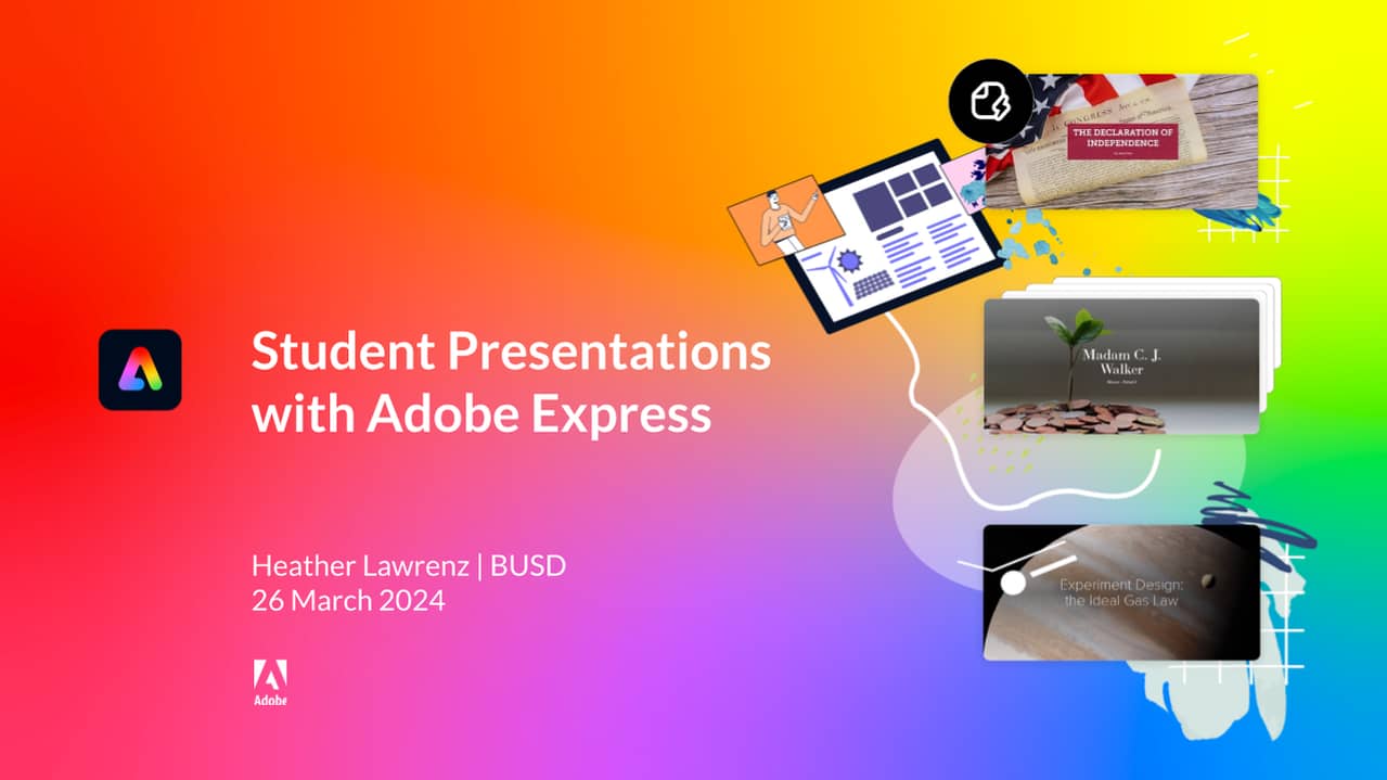 BUSD Session 3 - Student Presentation and Portfolios 26th March, 2024 on Vimeo