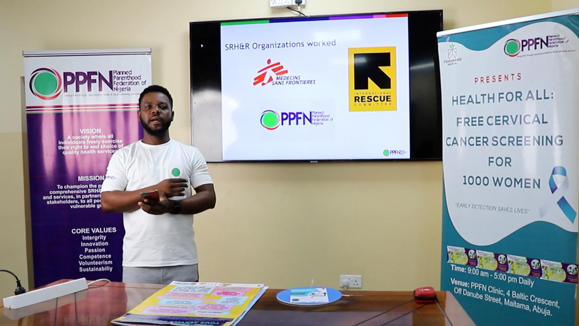 Dr Paul Odigbo, Program Manager PPFN on Vimeo