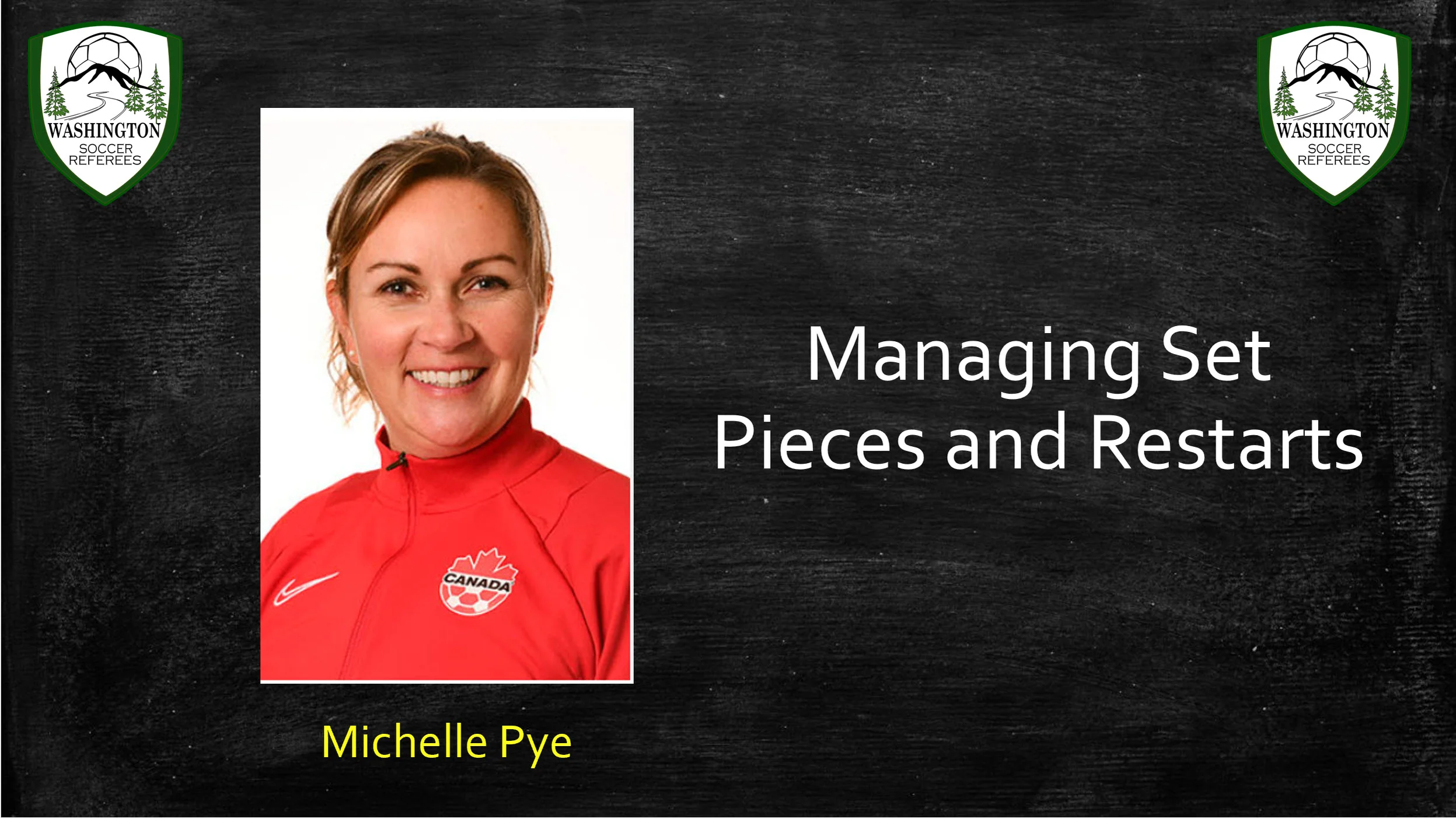 Michelle Pye - Managing Set Pieces and Restarts