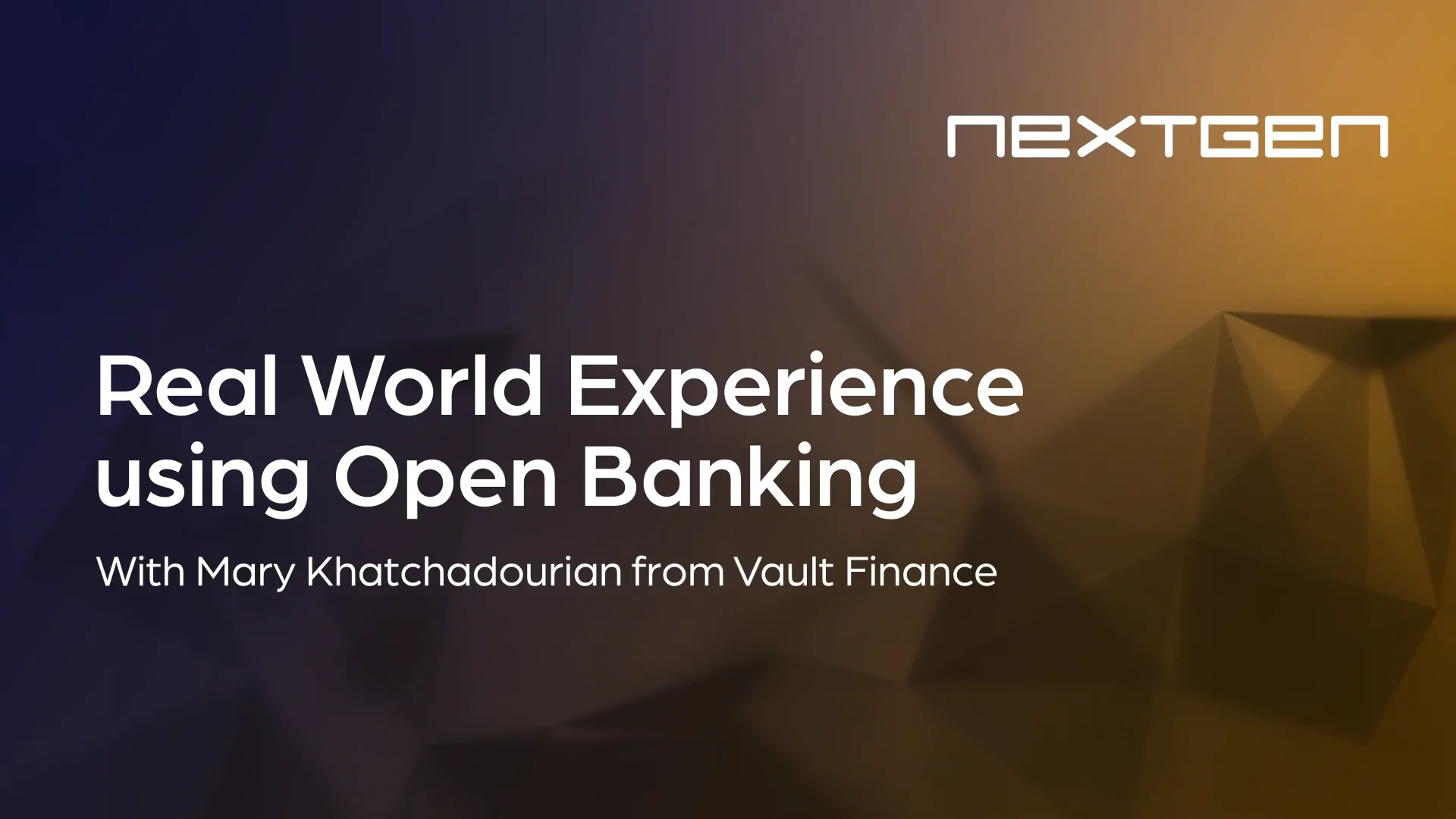 Voice of the Broker: Real world experience using NextGen Open Banking