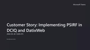 Implementing PSIRF with Barts Health NHS Trust and Walsall Healthcare ...