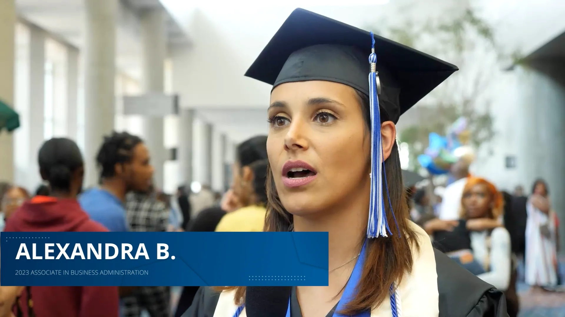 AIU Atlanta 2023 Grad testimonials - Flexibility on Vimeo