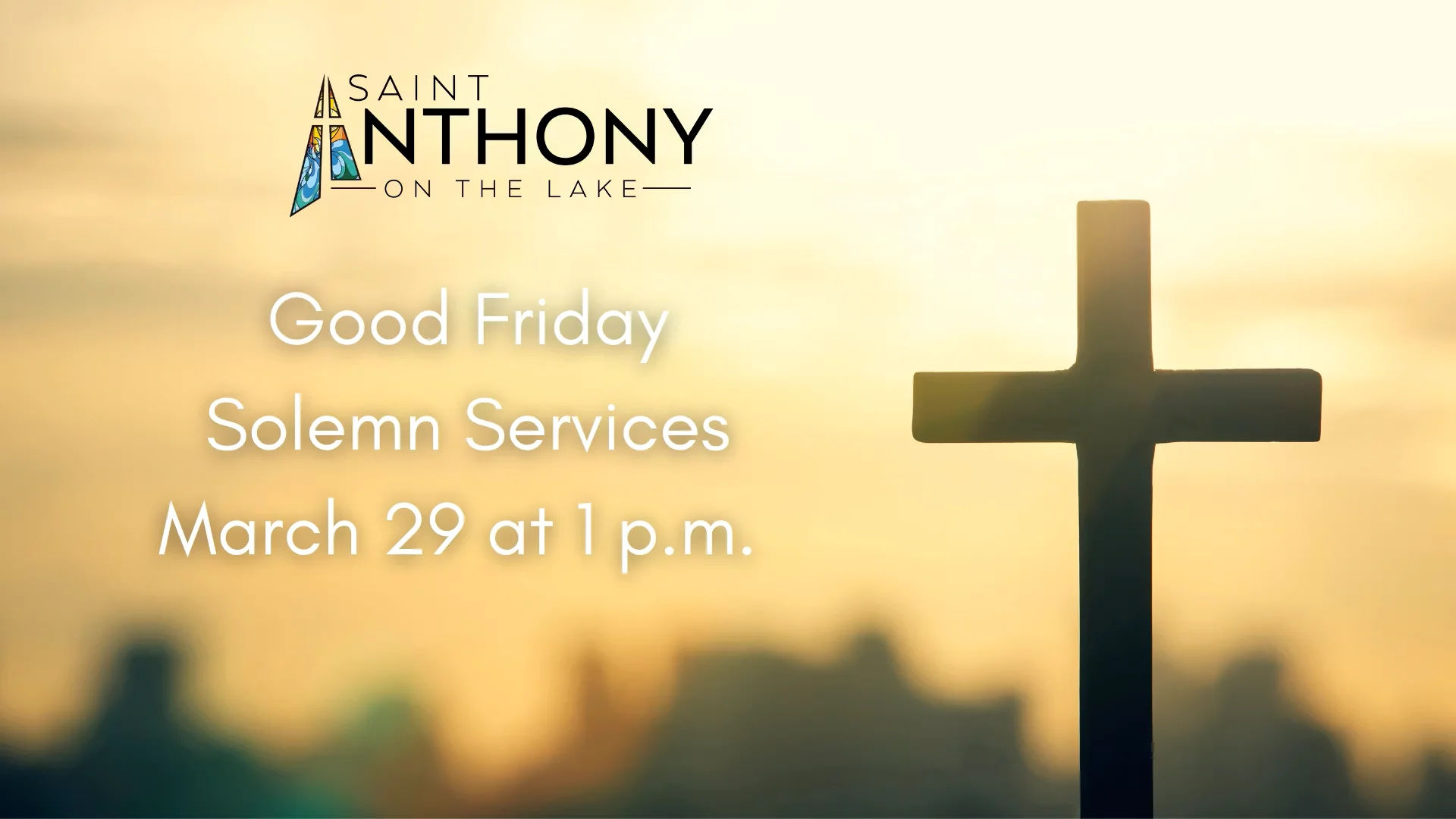 Good Friday Solemn Service March 29 at 1 p.m.