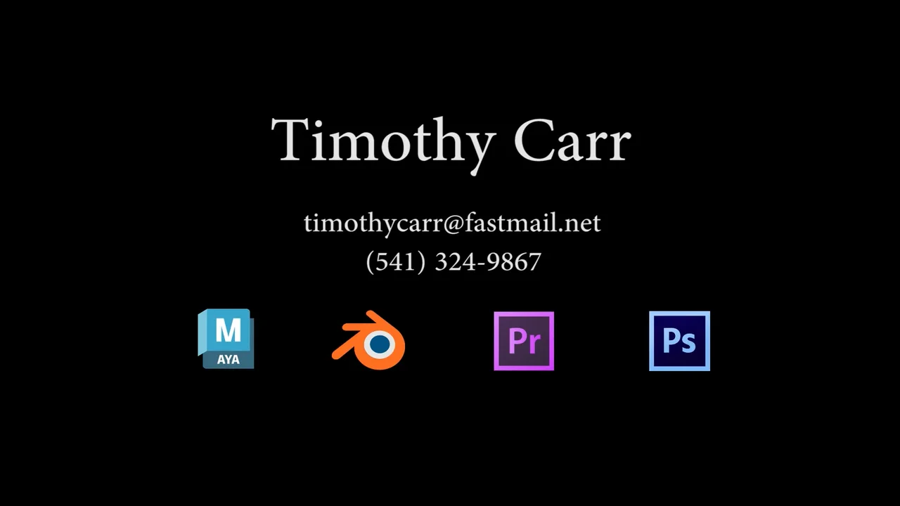 Timothy Carr - Animation Reel 2025 (Variety)