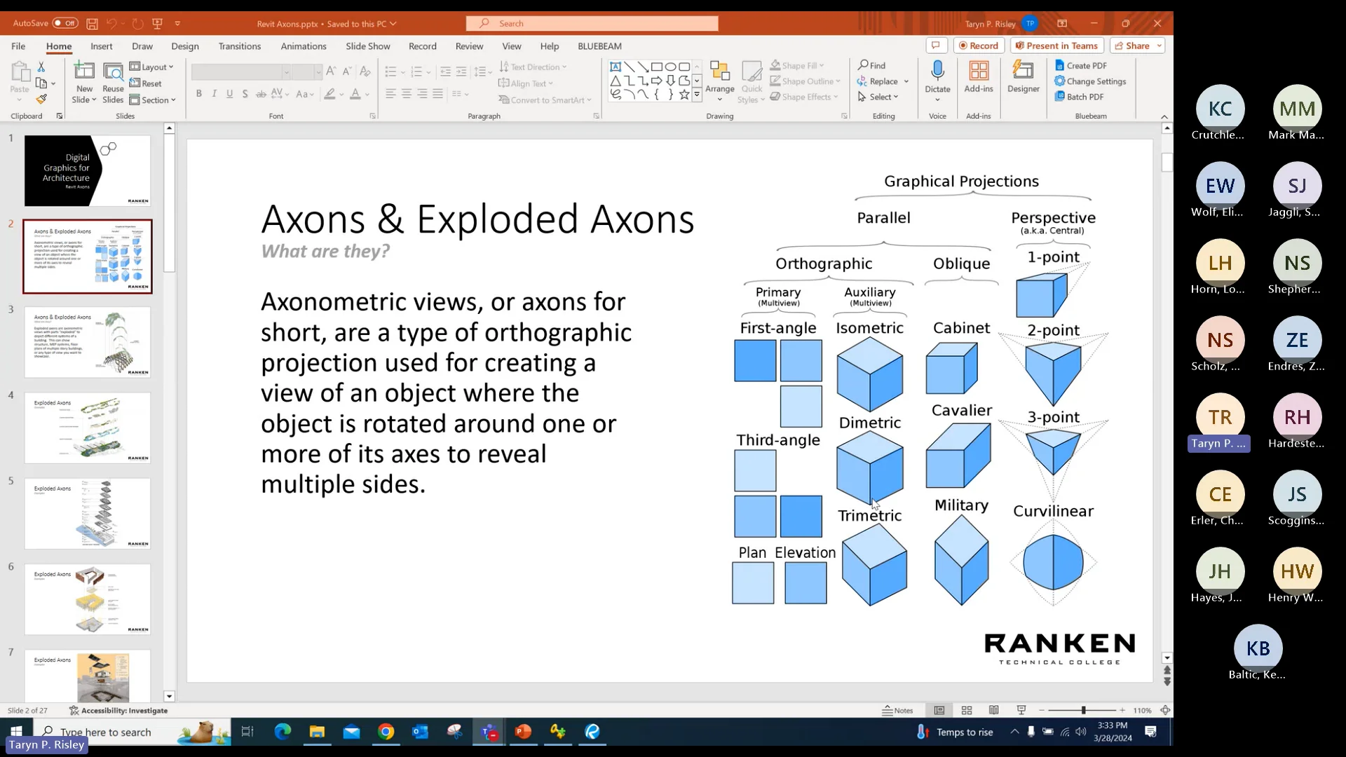 Digital Graphics for Architecture - Revit Axons on Vimeo