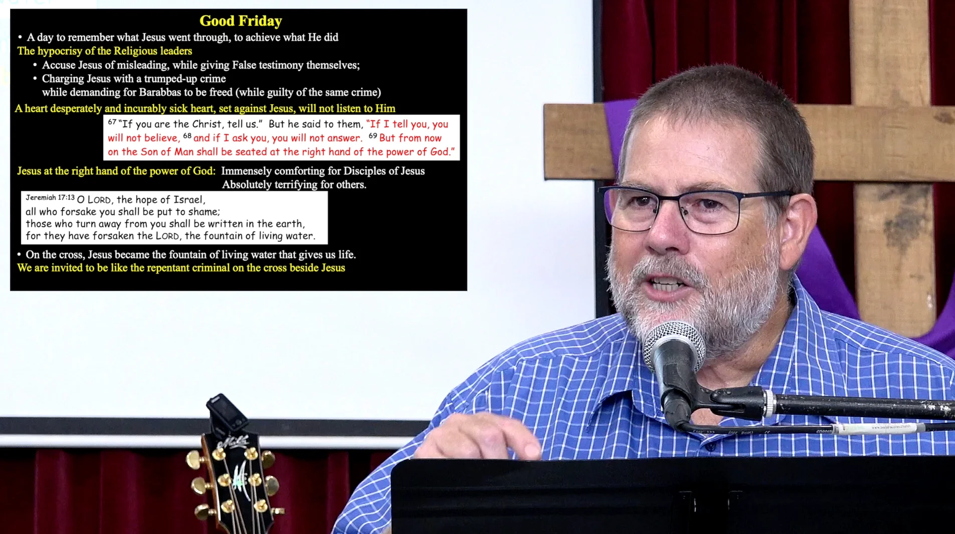 BD Message Luke 22~66-23~25 2024-03-29 Good Friday on Vimeo