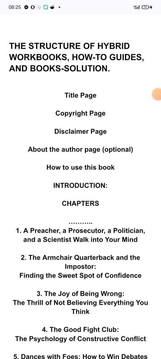 KDPPC-The Structure Of Hybrid Books