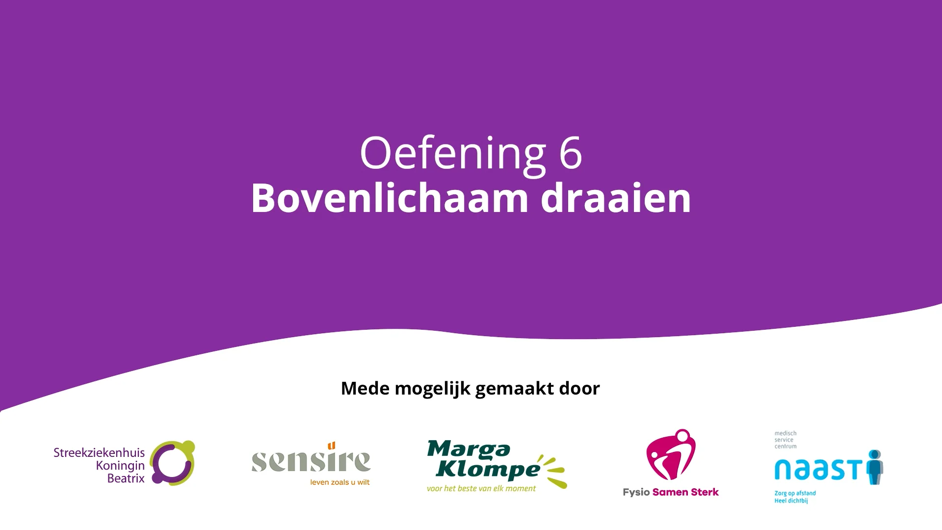 Oefening 6 - Tenen tikken on Vimeo