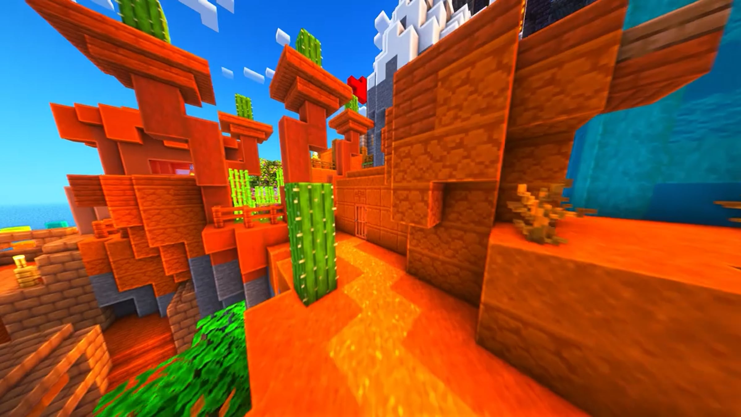 Minecraft Parkour Gameplay facts 1.