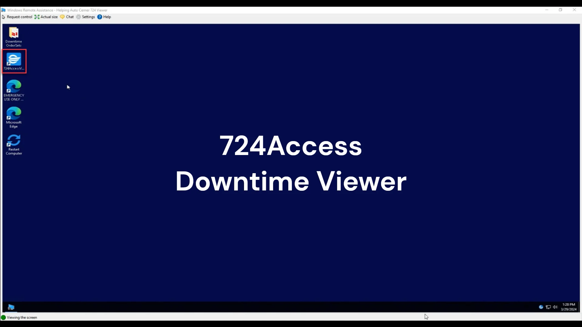 724Access Downtime Viewer on Vimeo