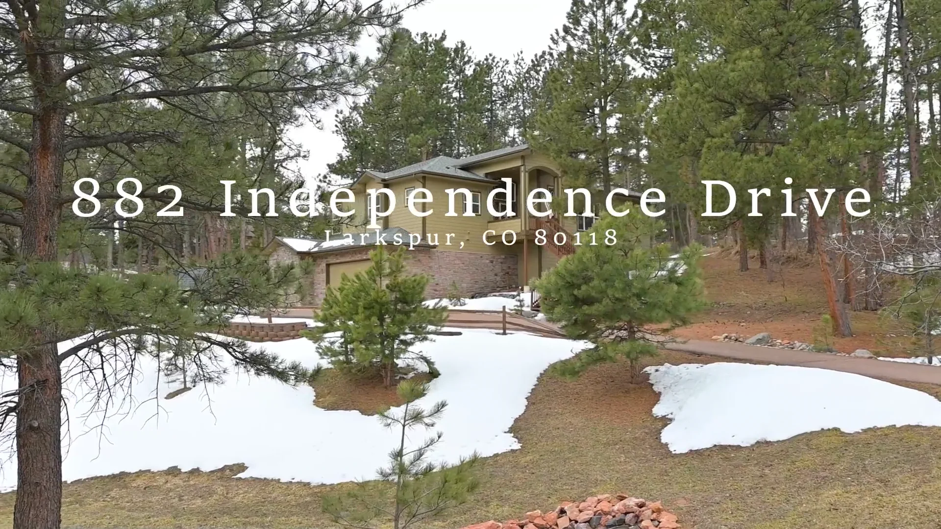 882 Independence Drive, Larkspur, CO 80118 on Vimeo