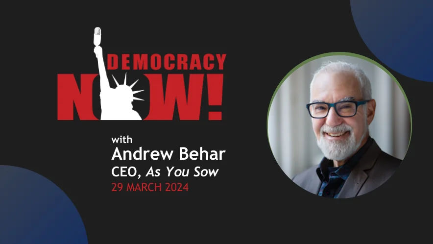 Democracy Now! with Andrew Behar (March 29, 2024) on Vimeo