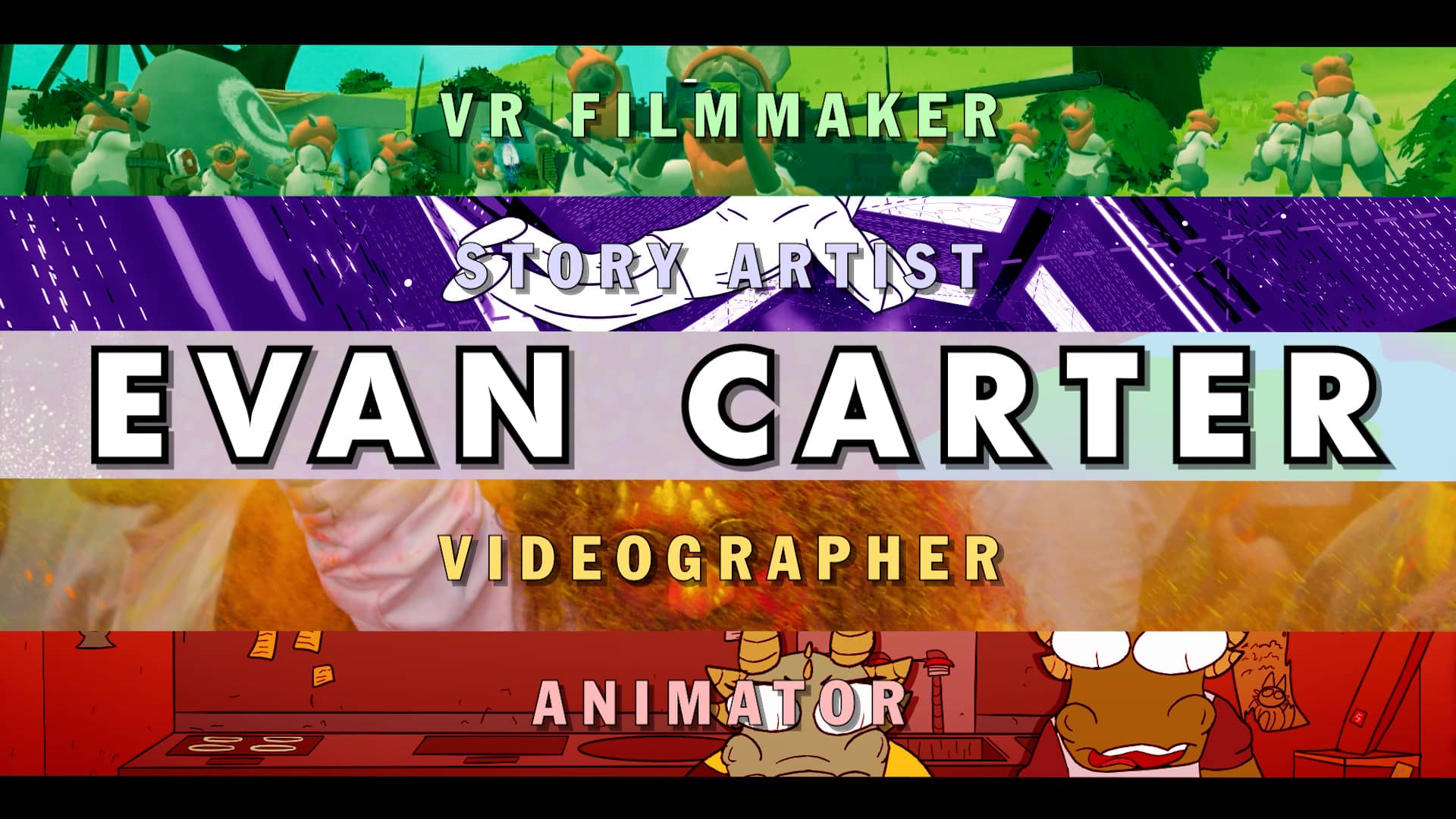 Evan Carter - Story Art, 2D Animation, Videography + More Demo Reel ...