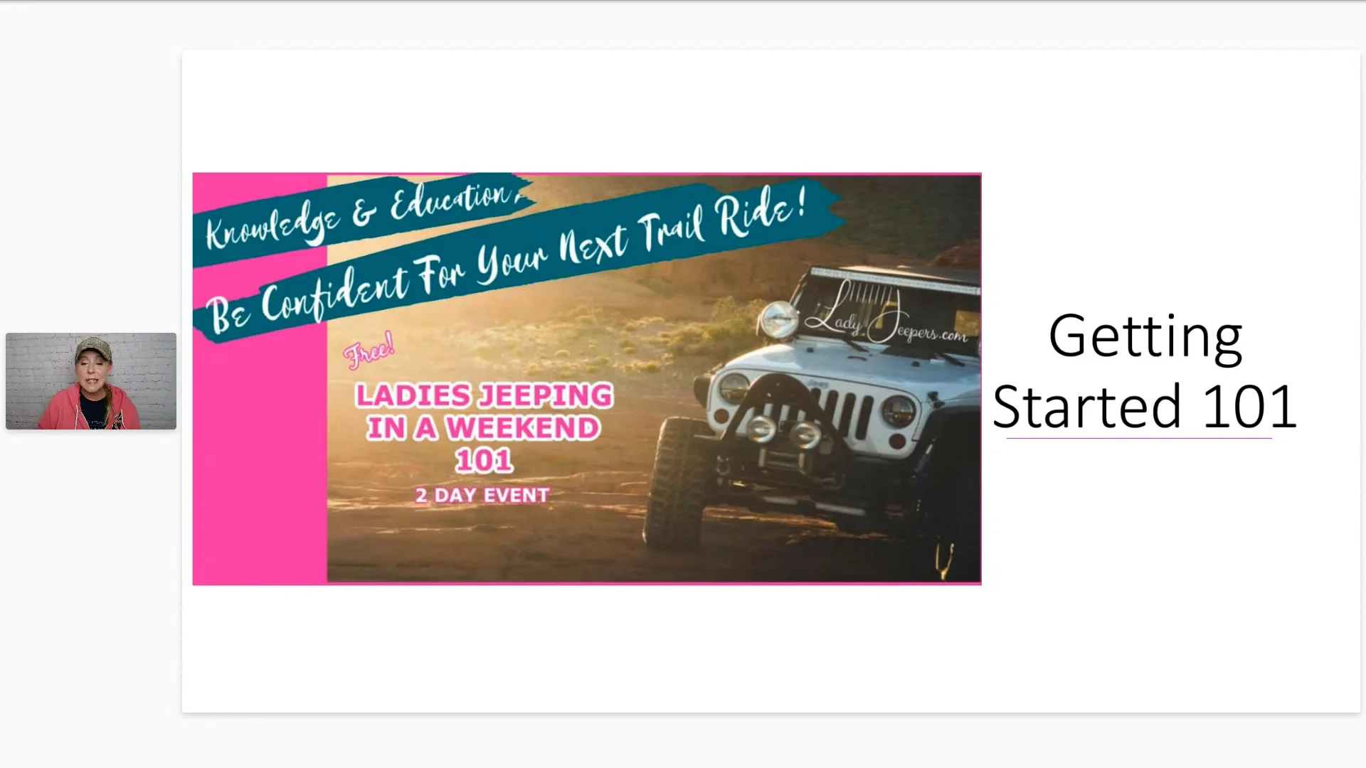 Getting Started 101 Section on Vimeo