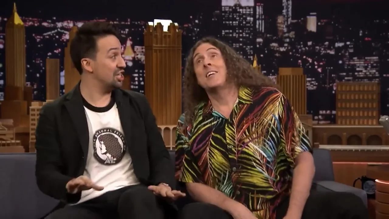 lin-manuel miranda, weird al and jimmy fallon lip sync the hamilton polka on Vimeo