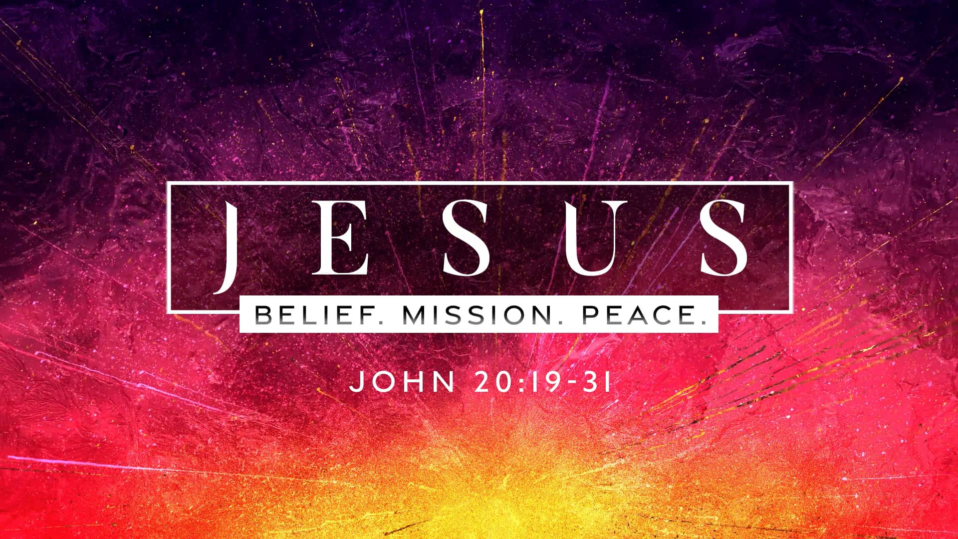 Easter 2024 - Jesus: Belief. Mission. Peace. on Vimeo