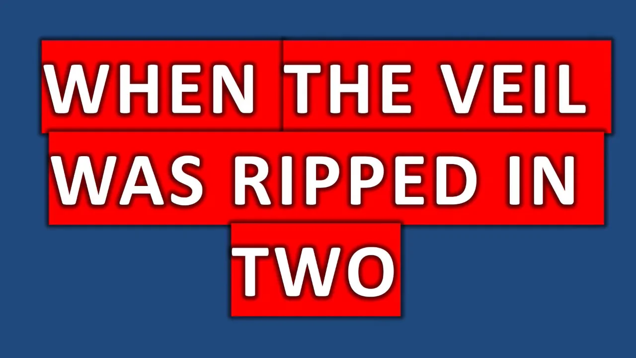 3/31/24 When The Veil Was Ripped In Two on Vimeo