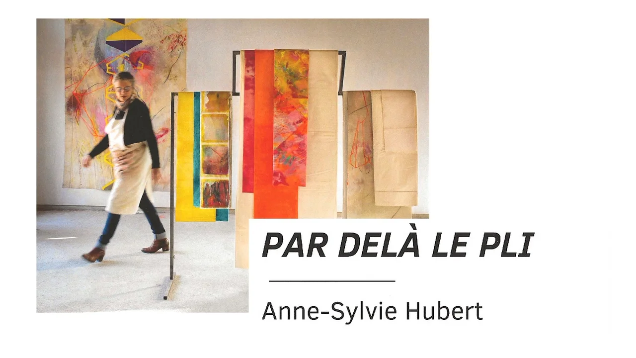 PAR DELA LE PLI Anne Sylvie Hubert