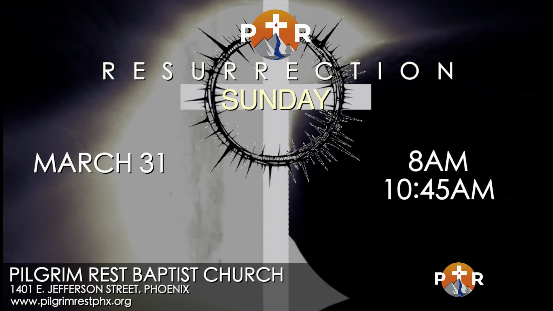 Pilgrim Rest Resurrection Service 10:45am