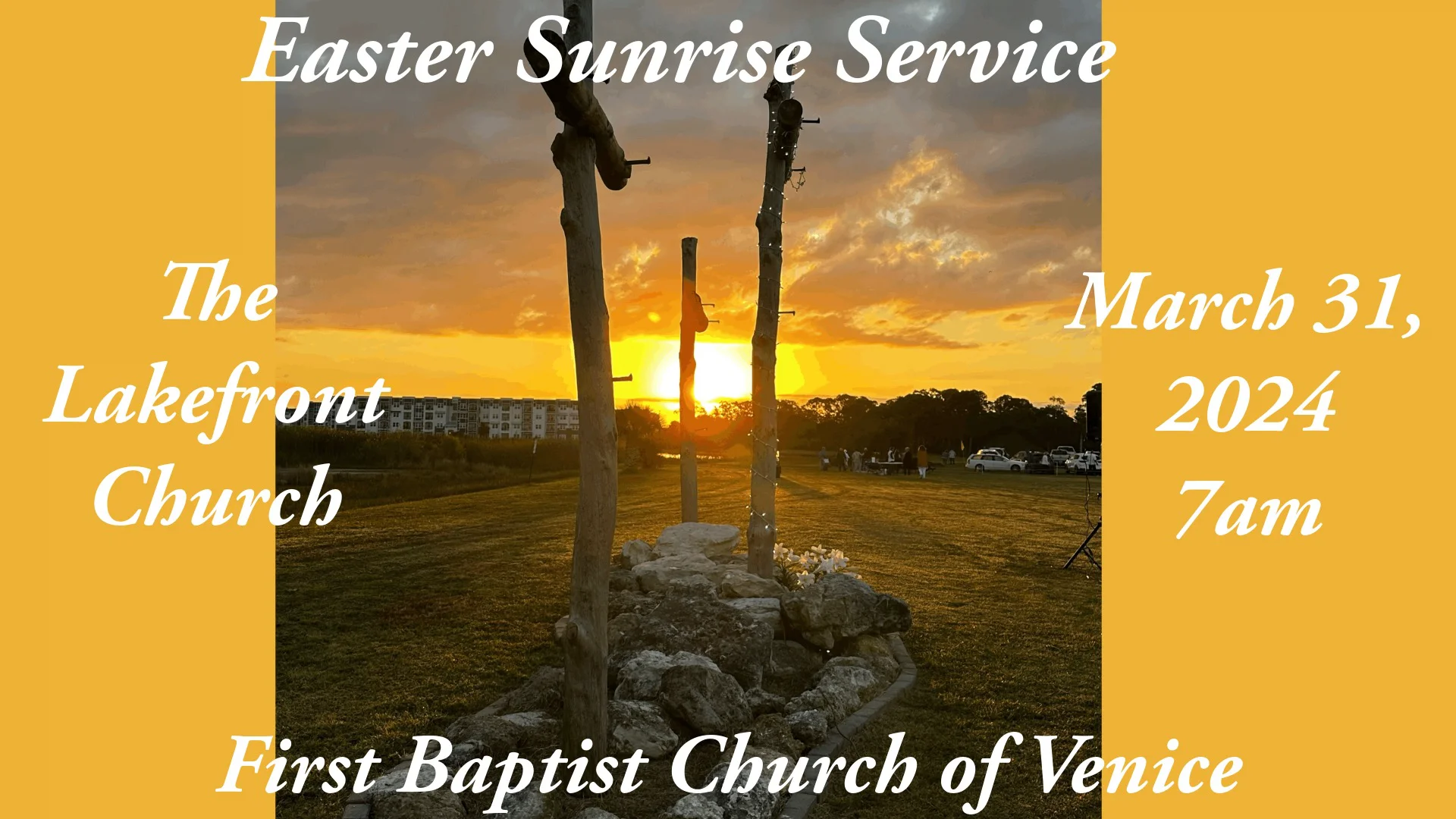 Easter Sunrise Service | 3-31-24 | 7am | Full Service on Vimeo