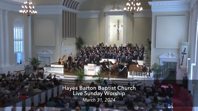 Worship With Us - Hayes Barton Baptist Church