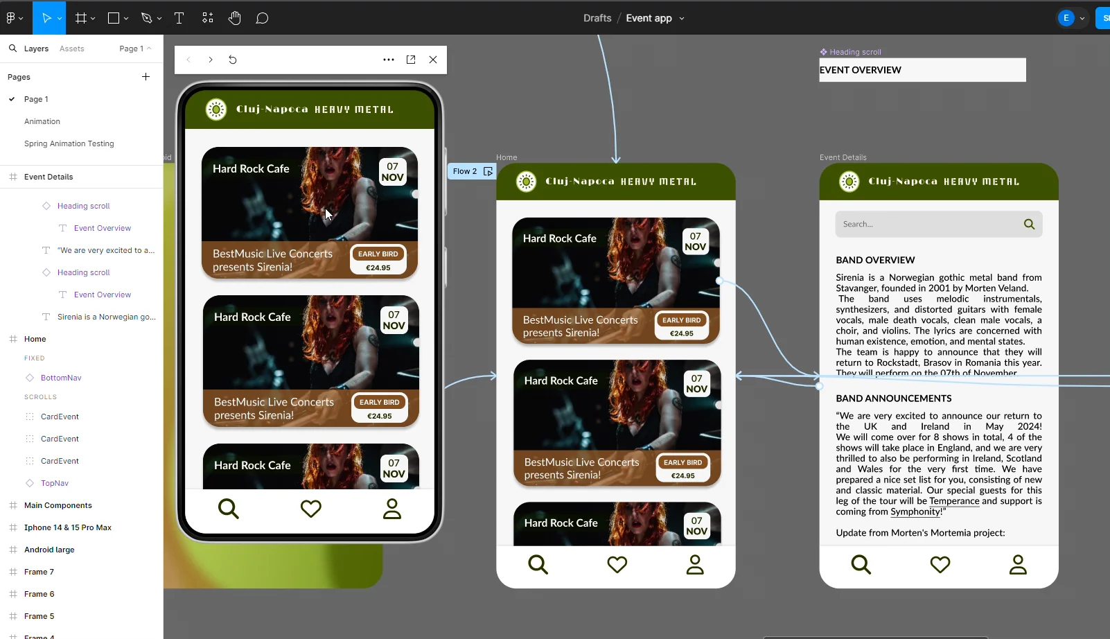 Class Project 06 - Multiple sticky headers on Vimeo
