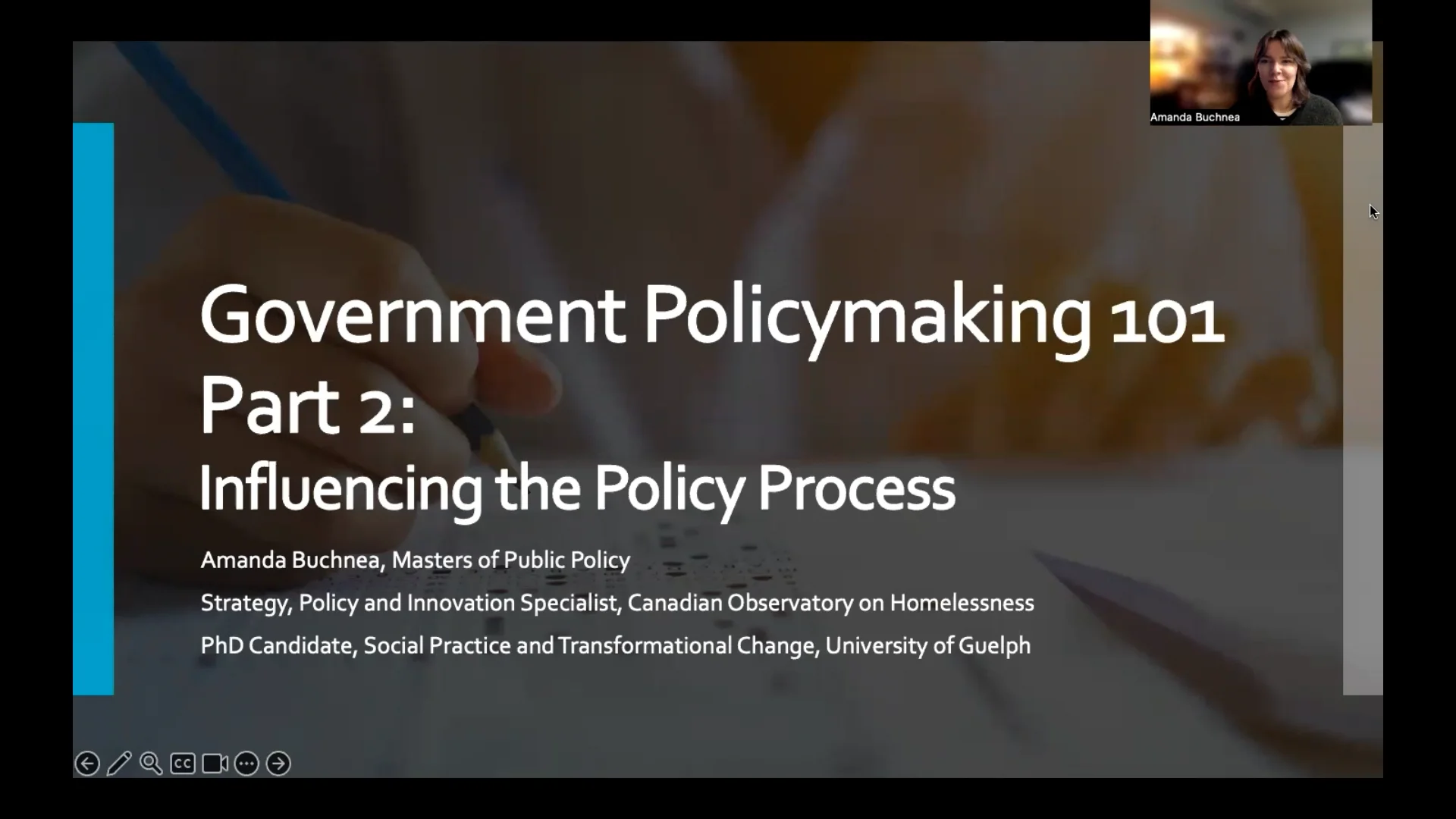 MtS Workshop: Government and Policymaking: Influencing Public Policy ...