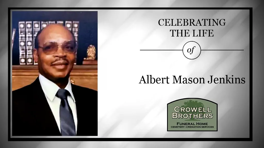 Albert Mason Jenkins Funeral Service on Vimeo