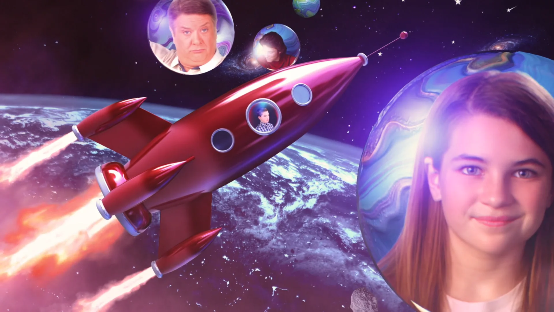 YOUNG SHELDON "Watch the Star" Generic Image Promos - 10 Young Sheldon ...