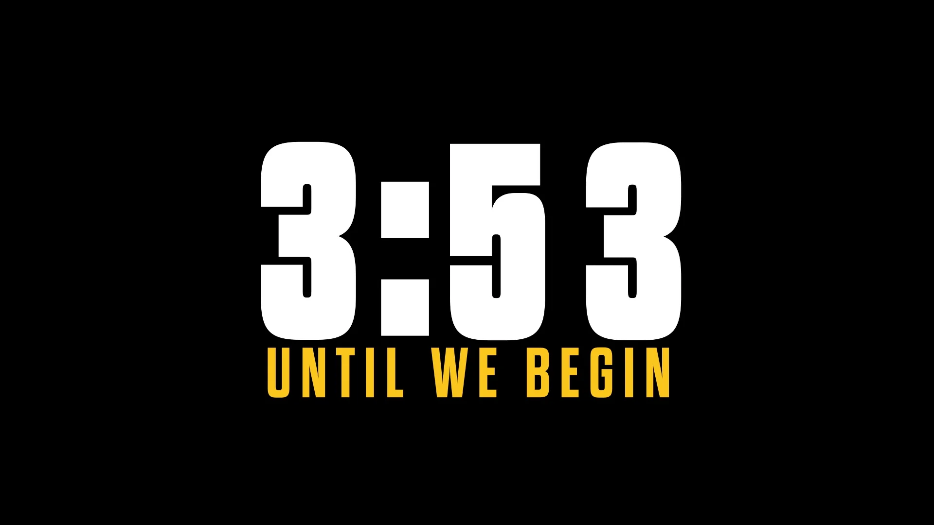 5 Min Countdown ALPHA on Vimeo