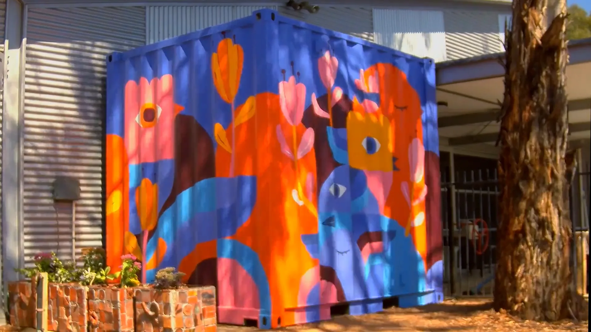Visual Arts Mural Timelapse