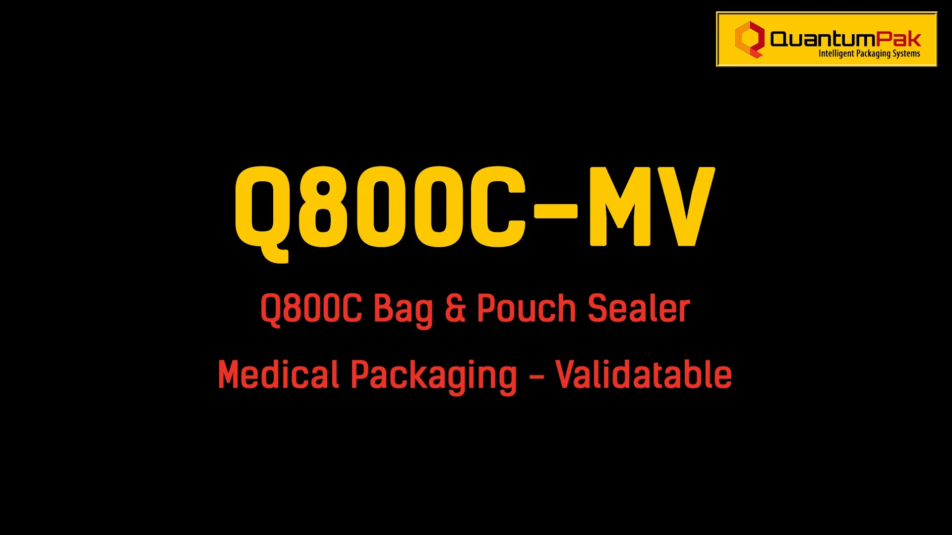 QuantumPak Q800C-MV (Foil Bags) on Vimeo