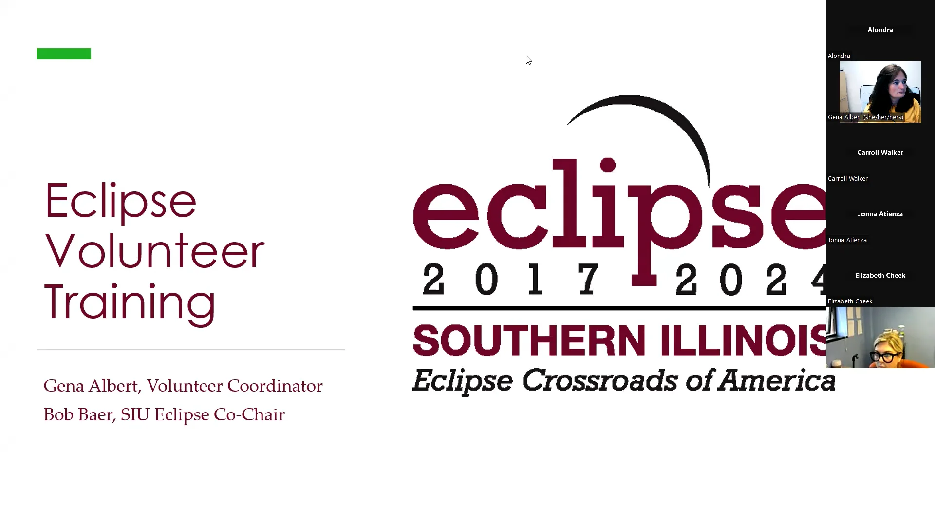 2024 Eclipse Volunteer Training on Vimeo