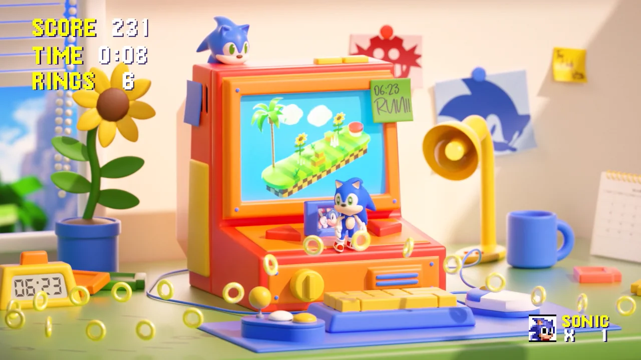 Sonic In My Room on Vimeo