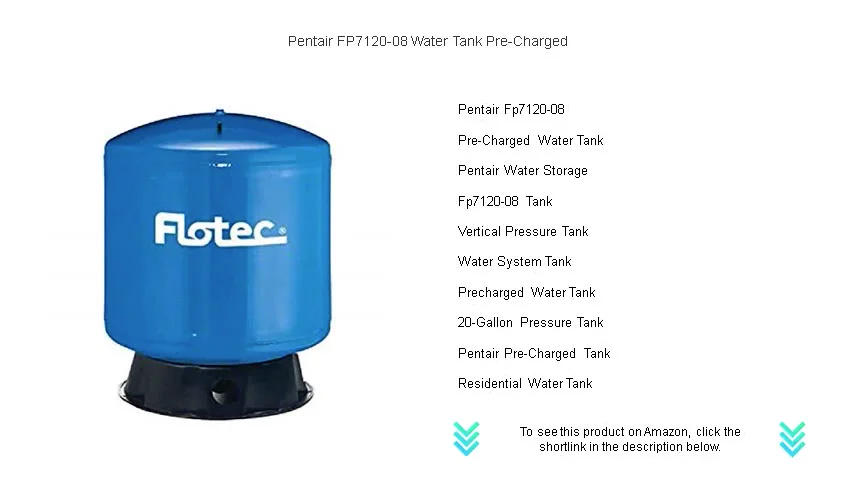 Pentair FP7120-08 Water Tank Pre-Charged on Vimeo