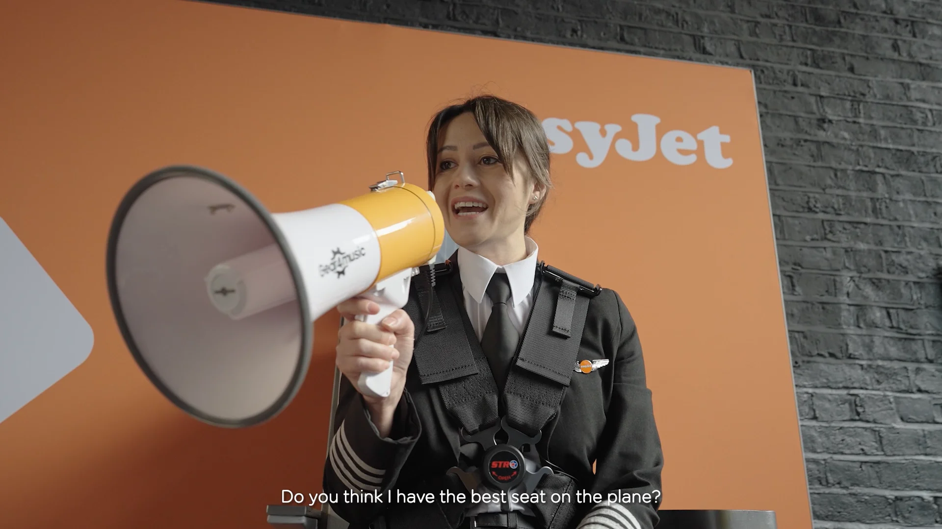 easyJet launches talking billboard