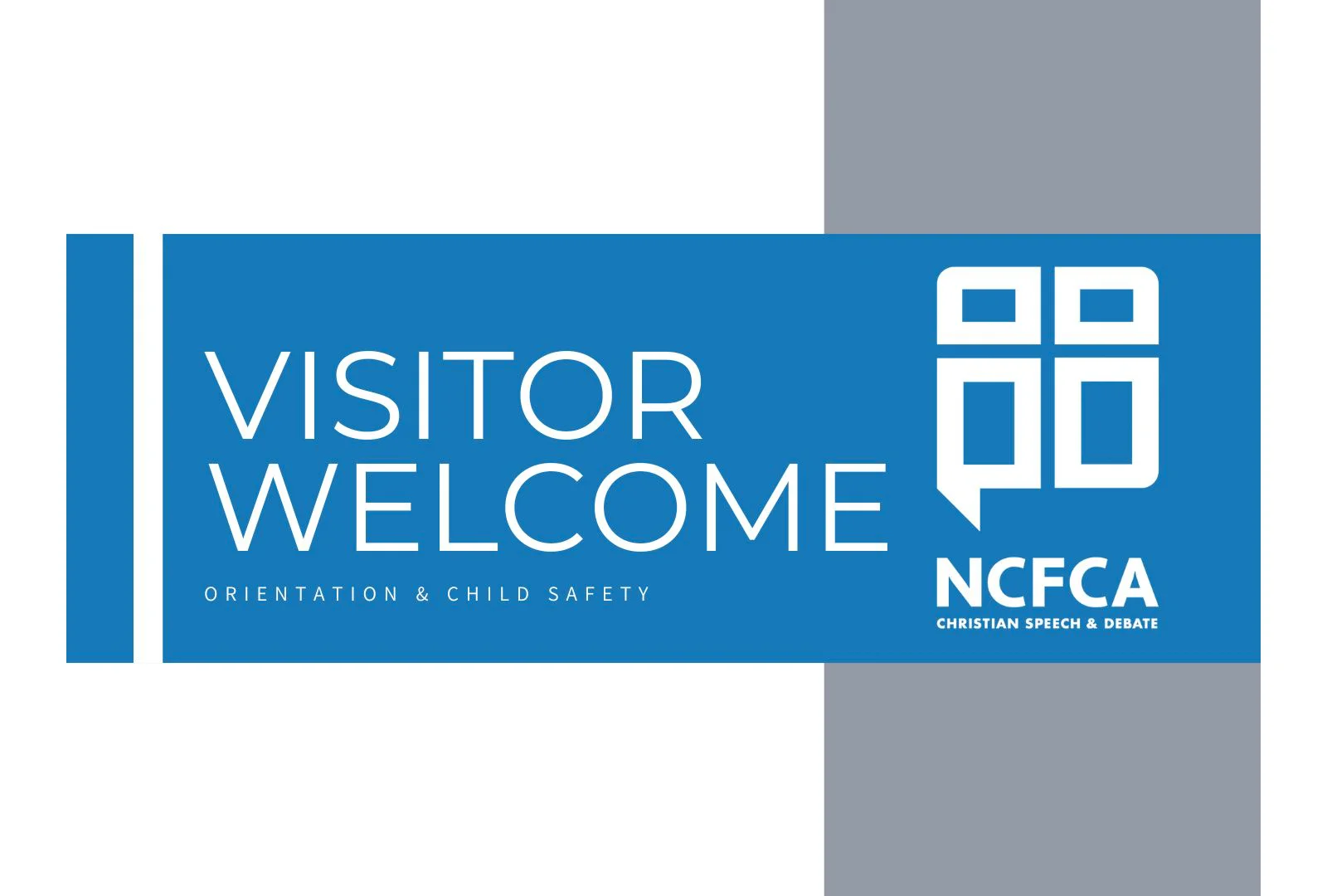 Visitor Welcome Orientation & Child Safety