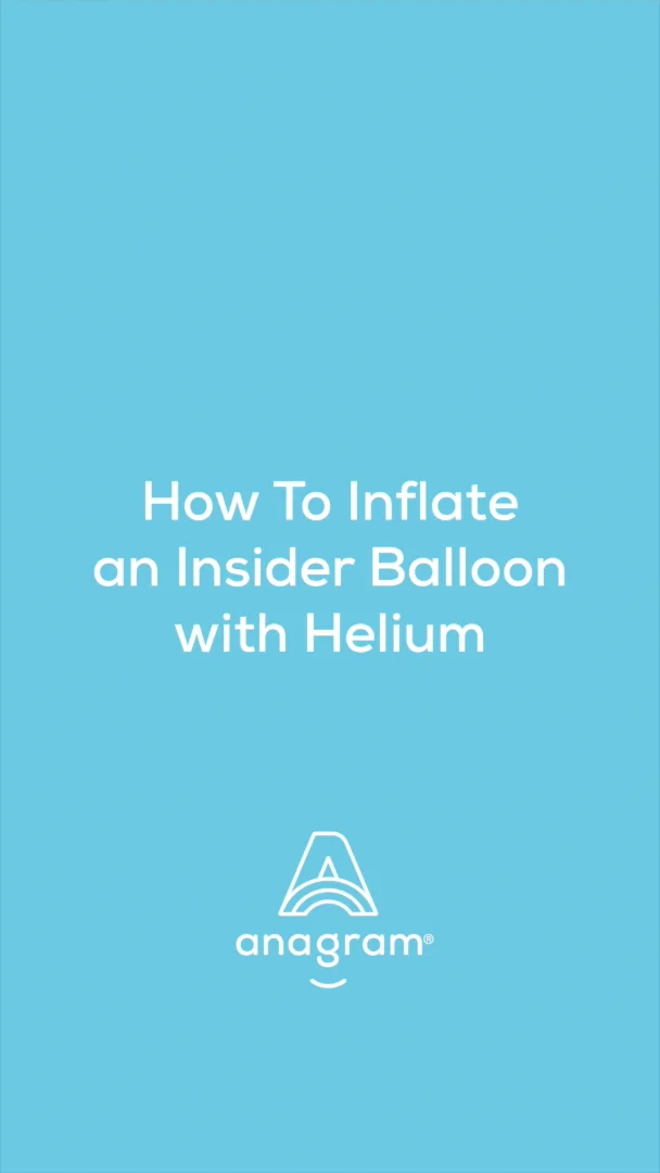 How-to inflate an Insider balloon with helium