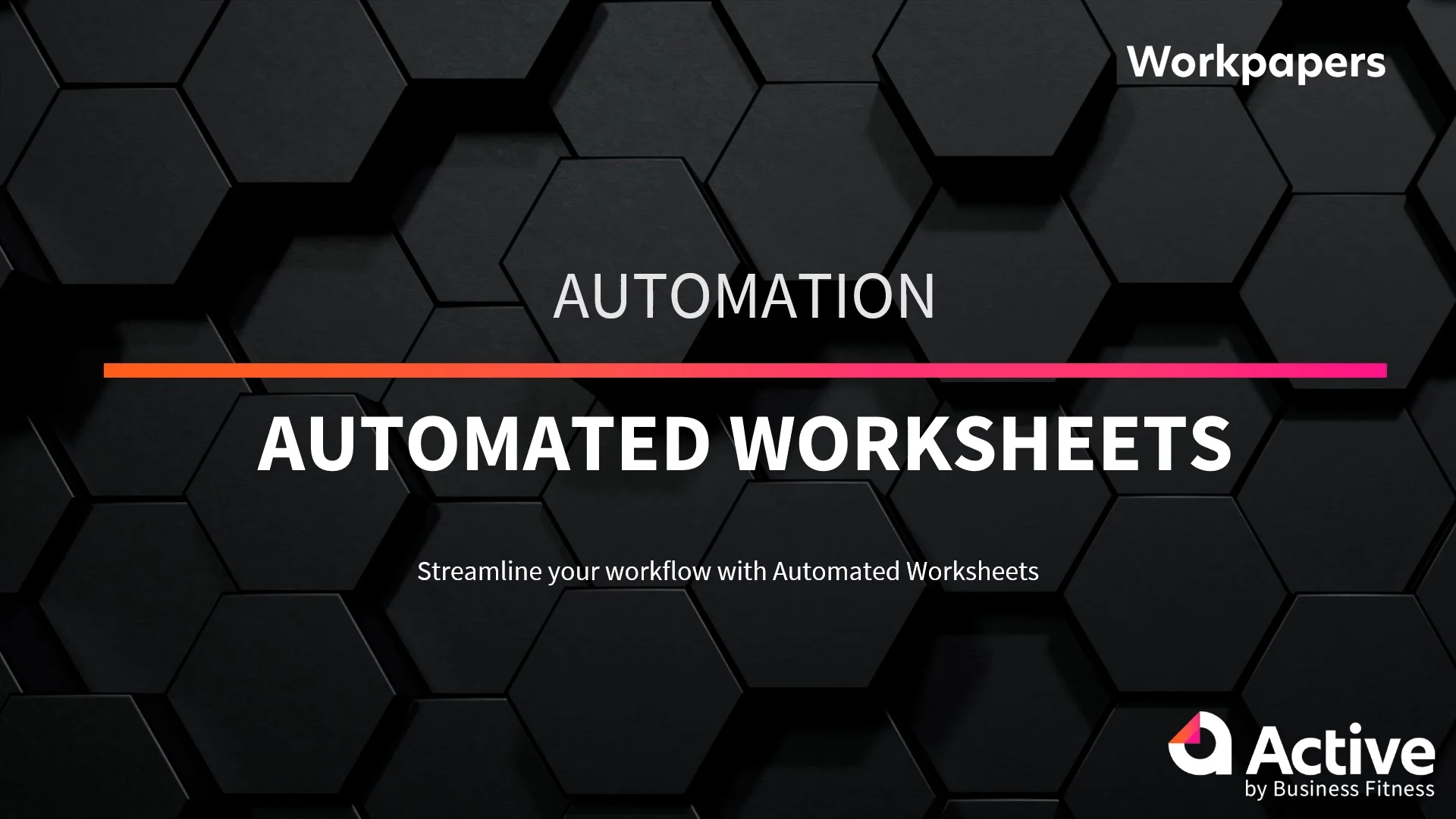 Active Workpapers - Automated Worksheets on Vimeo